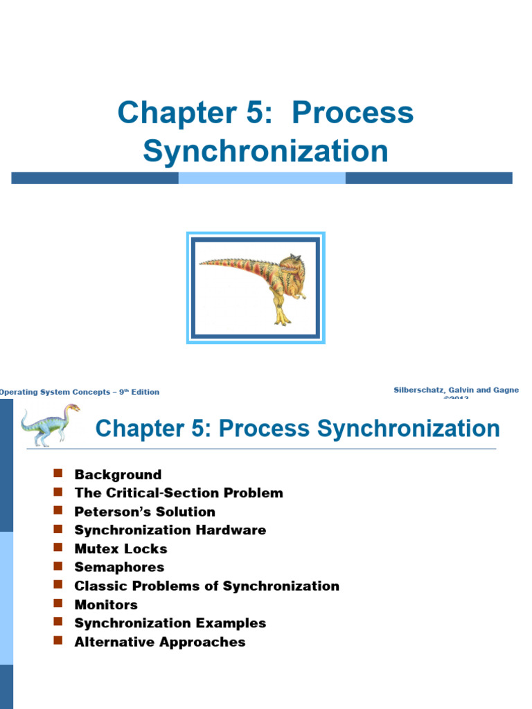 Process Synchronization Guide | PDF | Process (Computing) | Concurrent Computing