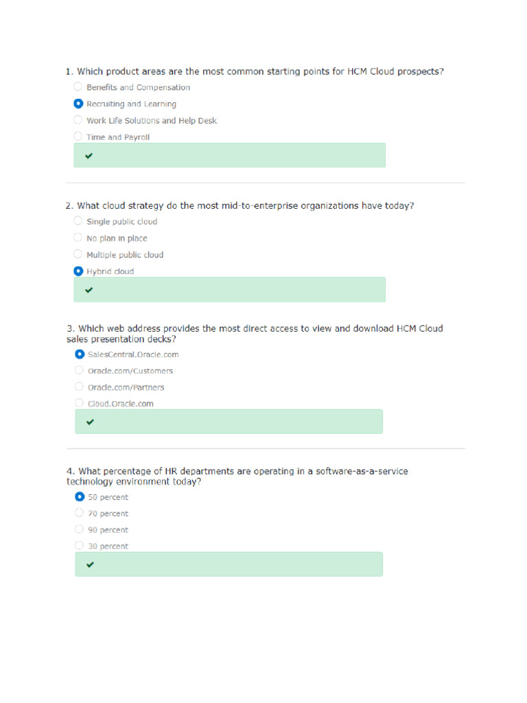 Oracle Cloud Hcm 2021 Solution Engineer Specialist Pdf