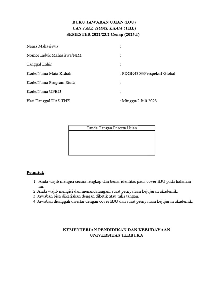 BJU Umum | PDF | Ilmu Sosial