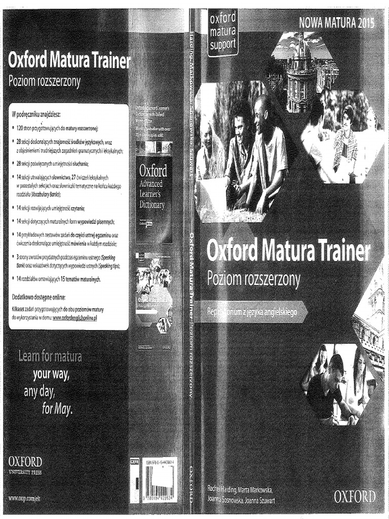 Oxford - Język Angielski. Oxford Matura Trainer | PDF