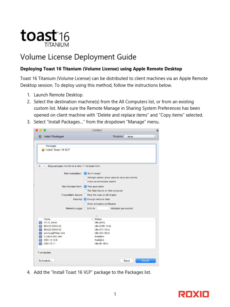 Toast 16 Titanium Deployment en | PDF | Application Software | Remote ...