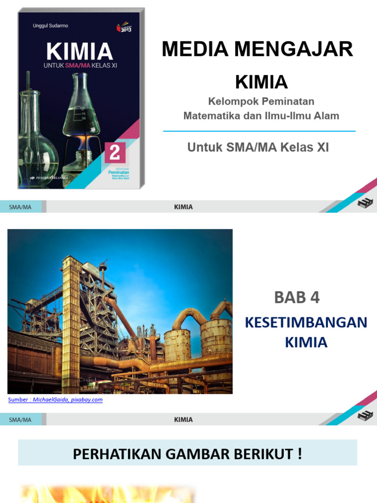 Materi Kimia BAB 4 - Kesetimbangan Kimia | PDF