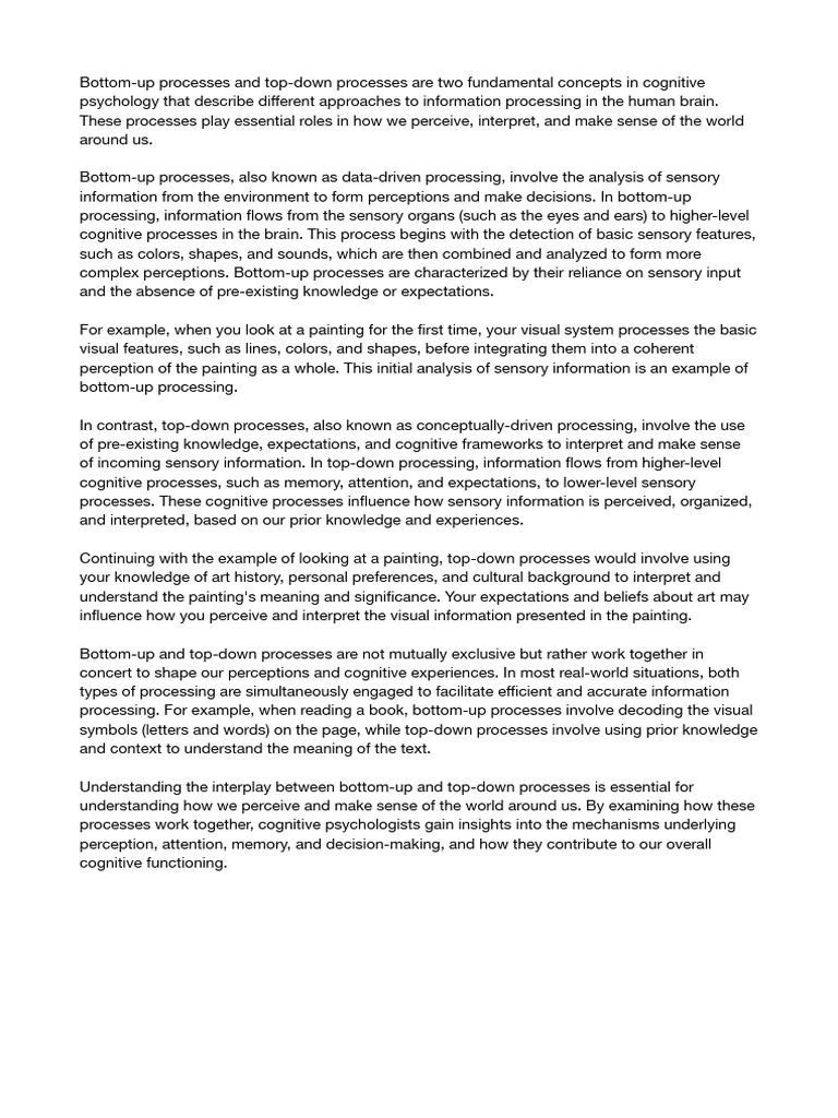 PCH7 | PDF | Perception | Cognitive Psychology