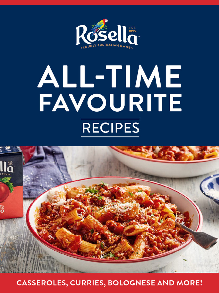 Rosella's All-Time Favorite Recipes | PDF | Sausage | Cooking