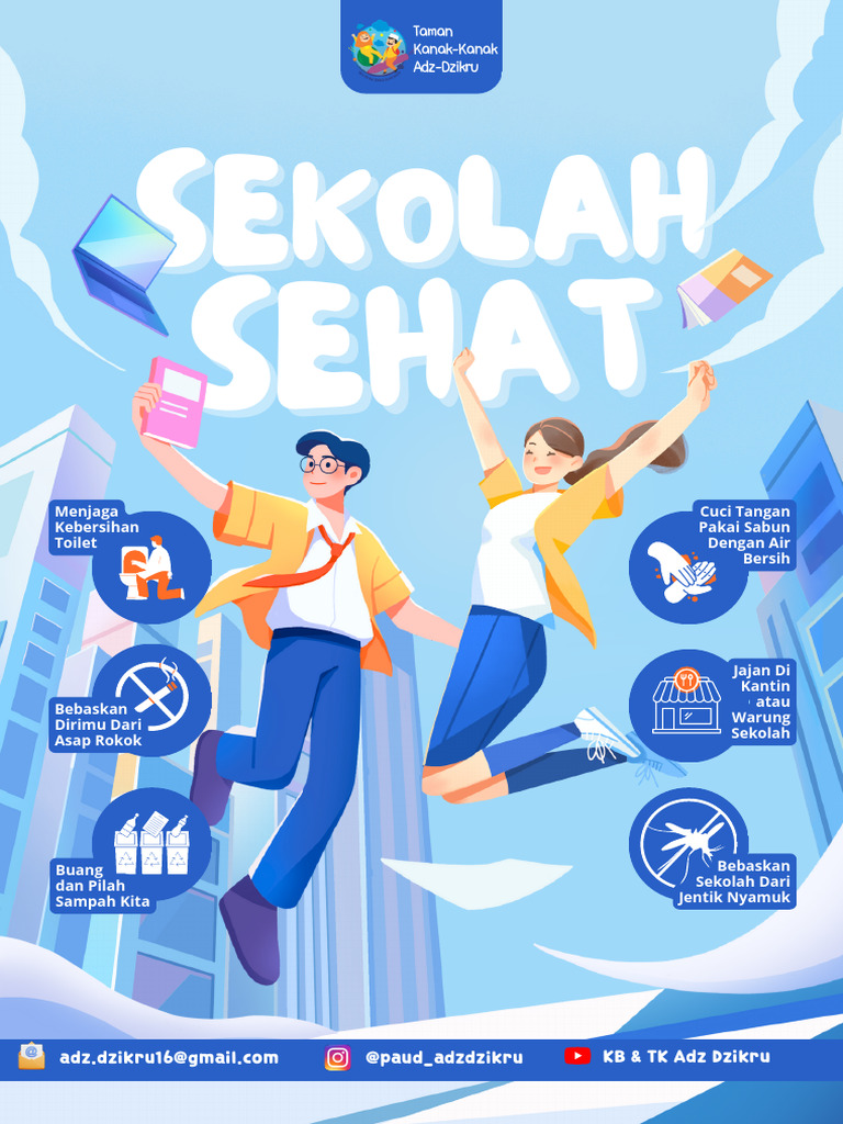 Poster Sekolah Sehat | PDF