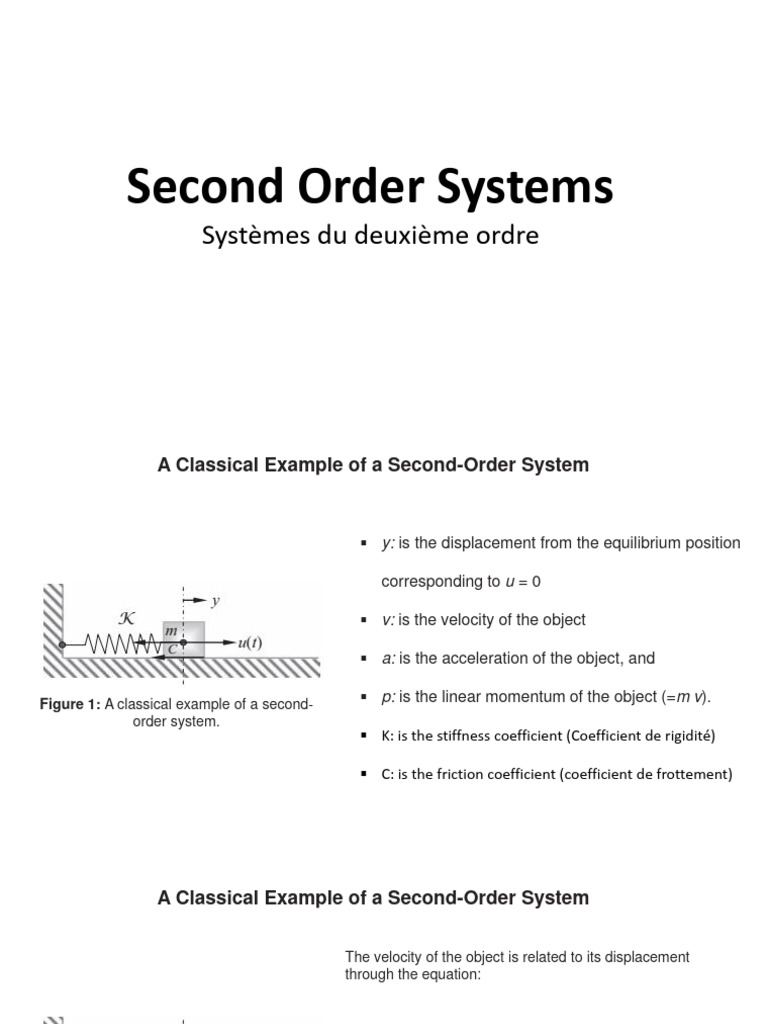 Course 8 Second Order Systems 9141cab36c13f4ffe94c 240518 105831 | PDF ...