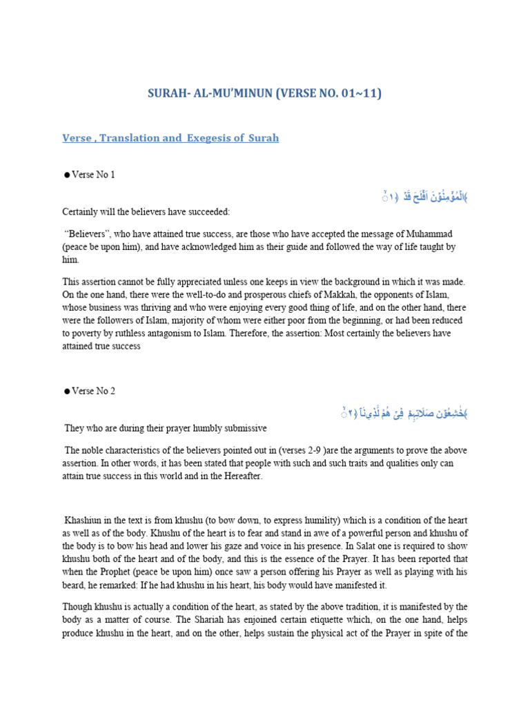 Islamiyat Assignment | PDF | Surah | Prophets And Messengers In Islam