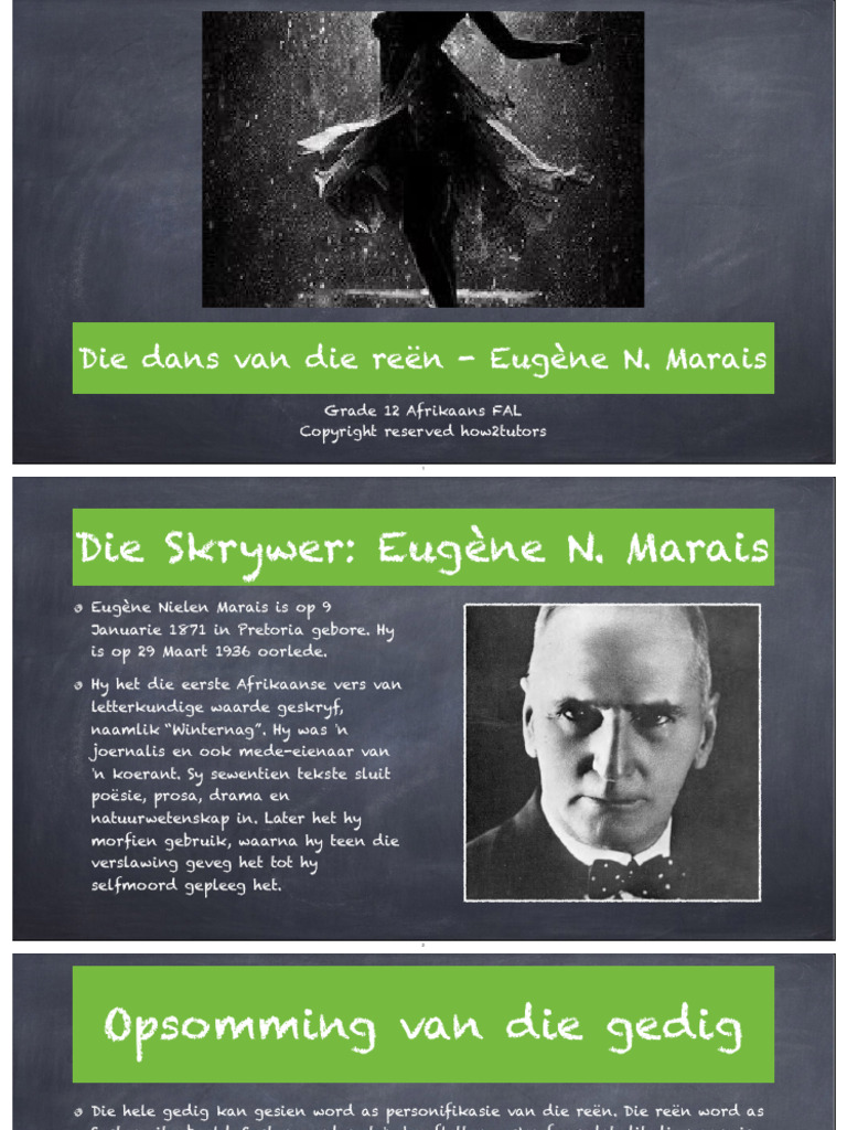 Die Dans Van Die Reen Eugene N. Marais | PDF