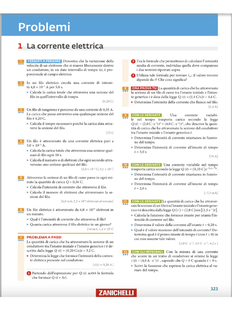 Circuiti Elettrici - Amaldi | PDF