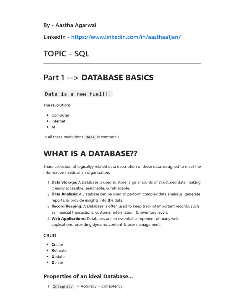 SQL Unleashed Part1 Part2 1701889964 | PDF | Databases | Relational ...
