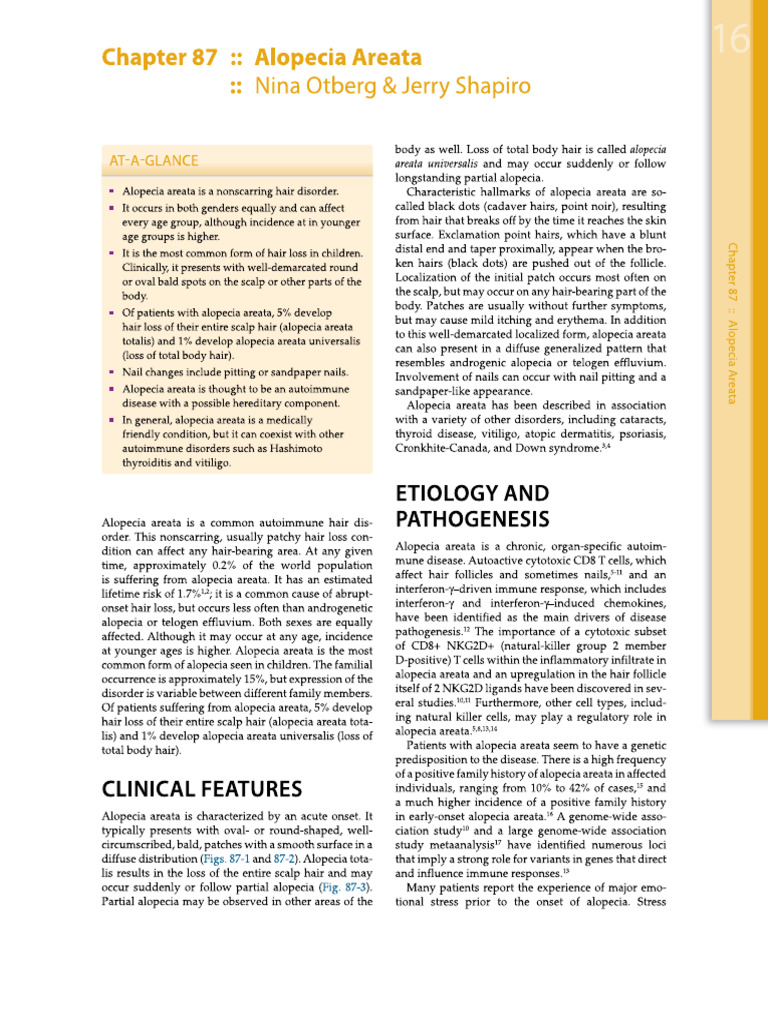 Alopecia Areata | PDF