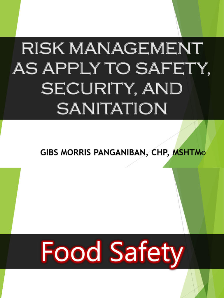 Ch2. Introduction To Food Safety | PDF | Foodborne Illness | Bacteria