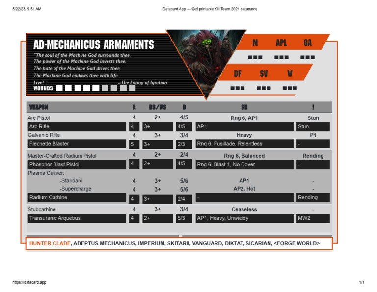 ADmec Ranged Weapons Wargames | PDF | Flight | Projectiles