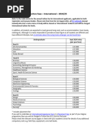 Table of Fees 2025 26 Mar25 | PDF | London School Of Economics | Doctor ...