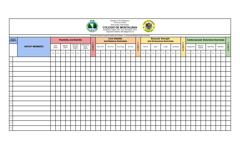 Activity Finals | PDF | Physical Fitness | Physical Exercise