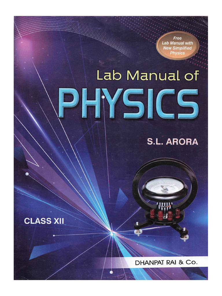 Class 12 Physics Lab Manual by S.L. Arora | PDF | Significant Figures ...