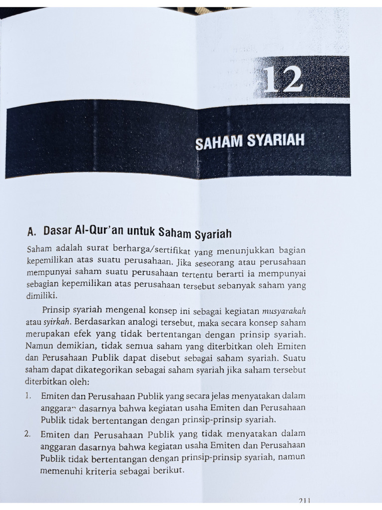Saham Syariah | PDF