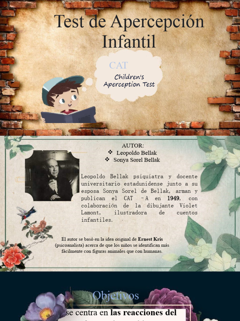 Test de Apercepción Infantil | PDF | Sicología | Ciencias del ...