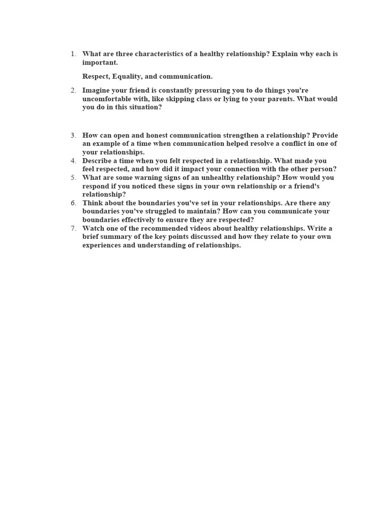 Right Relationships | PDF