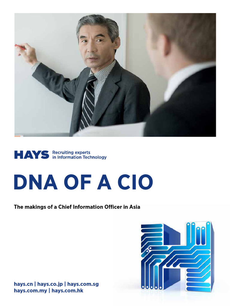 DNA of A CIO | PDF | Chief Information Officer | Business