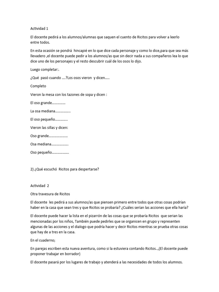 Ricitos Parte 2 Bis | PDF