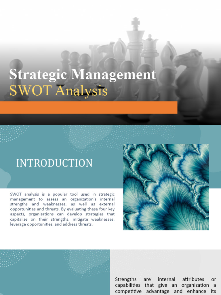 Strategic Management-SWOT Analysis | PDF | Swot Analysis | Strategic Management