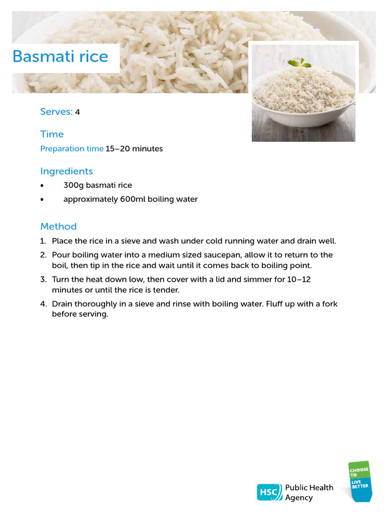 Basmati Rice | PDF