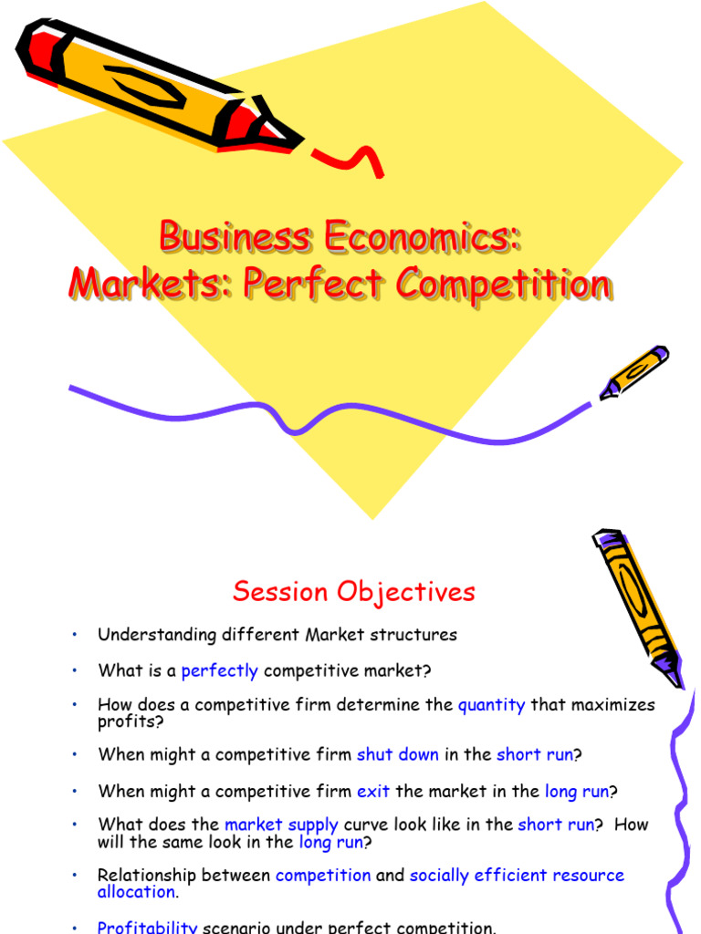 Lecture 3 - Competitive Markets | PDF | Perfect Competition | Demand