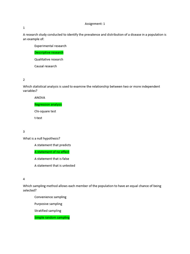 JAN24 Assginment Answer Research Methodology | PDF | Statistics ...