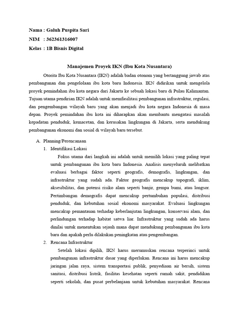 Analisis IKN | PDF | Seni