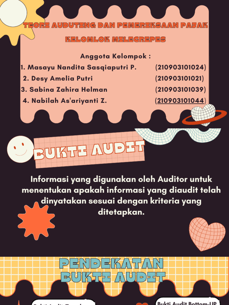 Teori Auditing dan Bukti Pajak | PDF