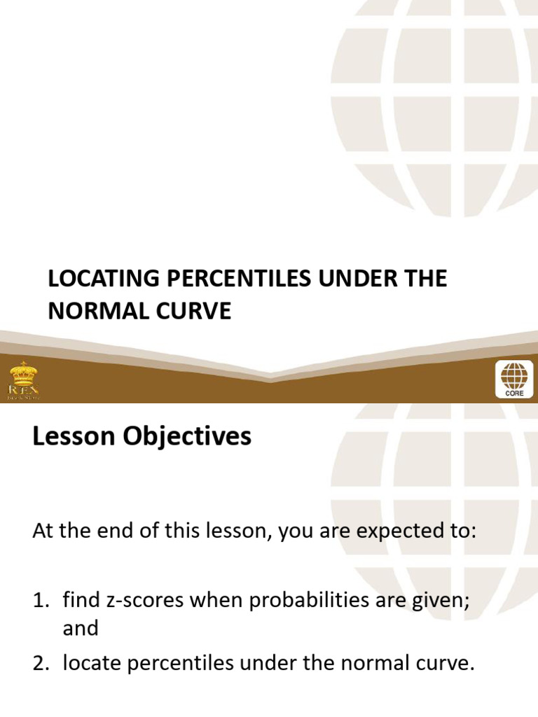 Understanding Percentiles & Z-Scores | PDF | Percentile
