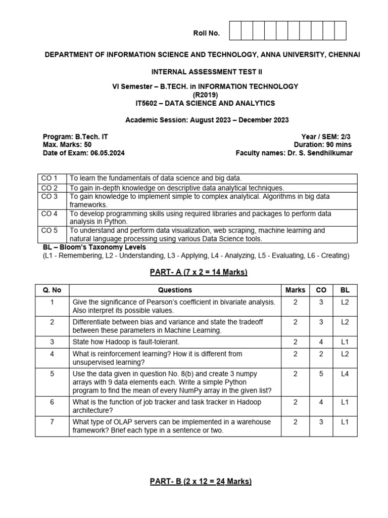 CEG Assessment II | PDF | Map Reduce | Data Science