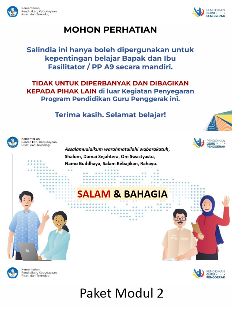 PCCP - A9 - PPT Modul 2.1 Pembelajaran Berdiferensiasi | PDF | Seni