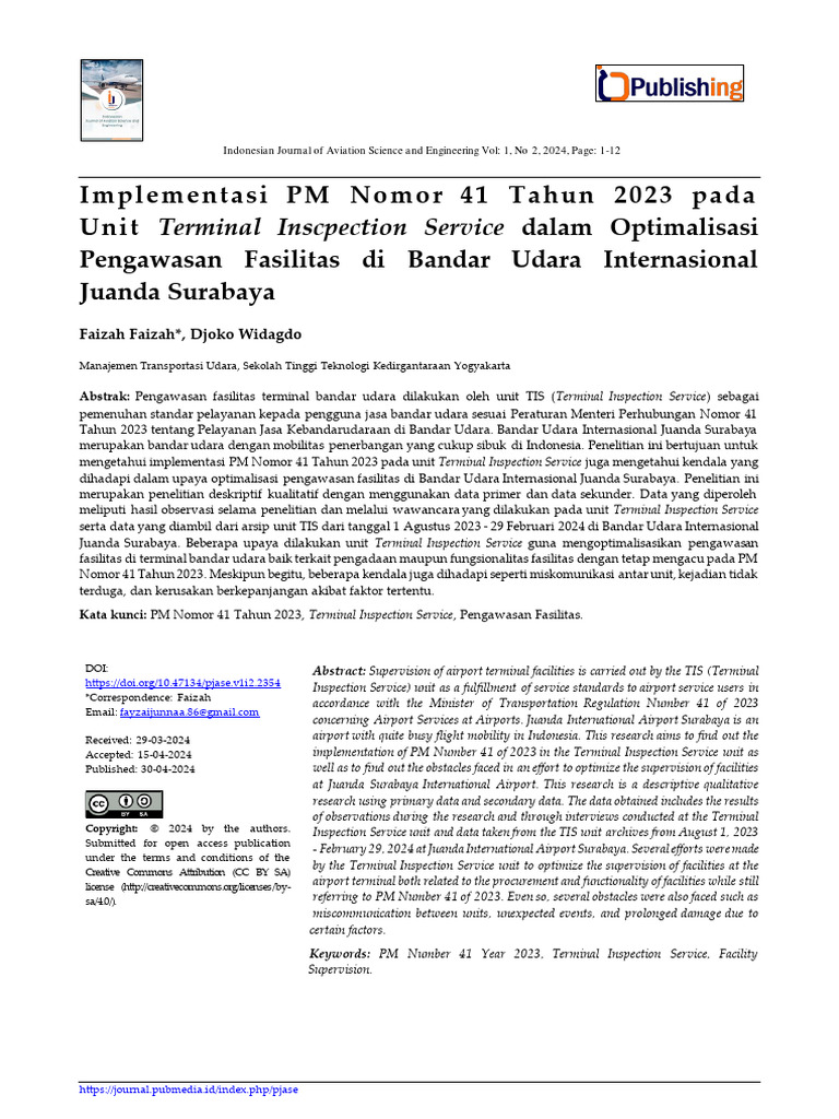 6.+faizah Implementasi+PM+Nomor+41+Tahun+2023+pada+Unit+Terminal+Inscpection+Service+dalam ...