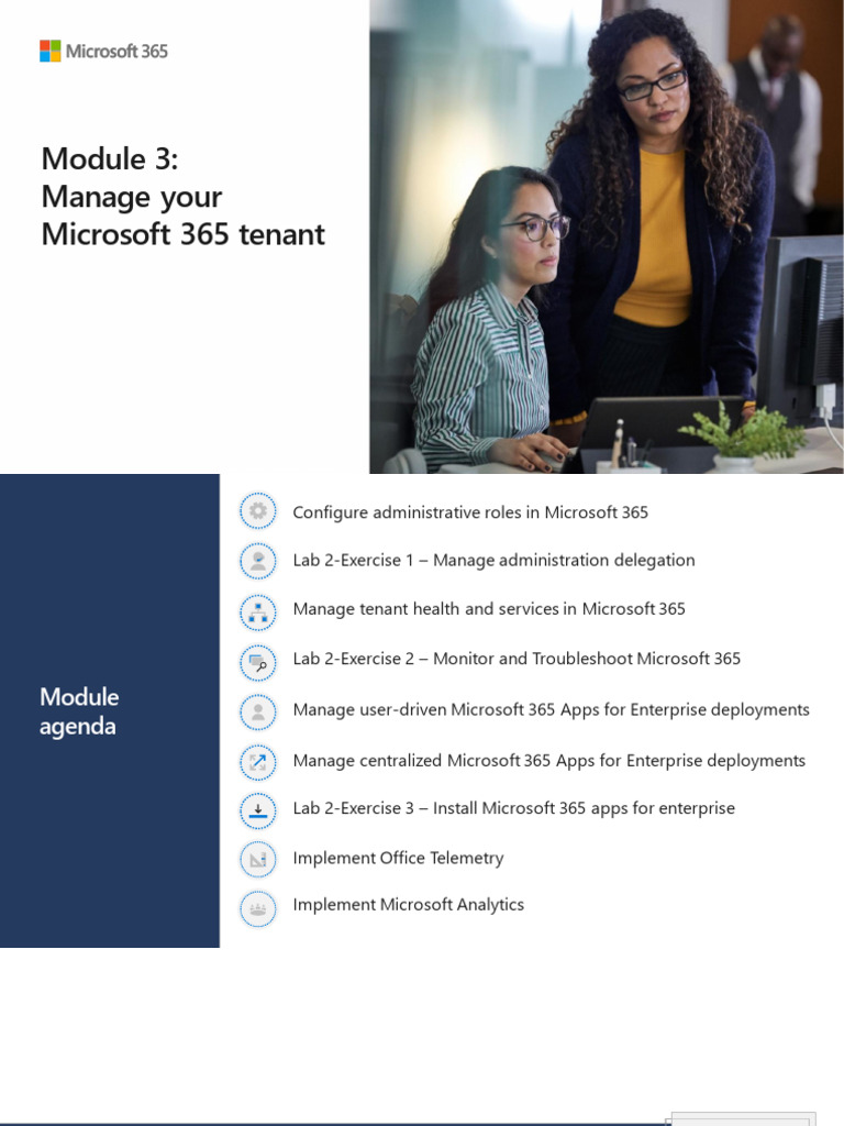 Ms 100t00a Enu Powerpoint 03 | PDF | Microsoft Office | Group Policy