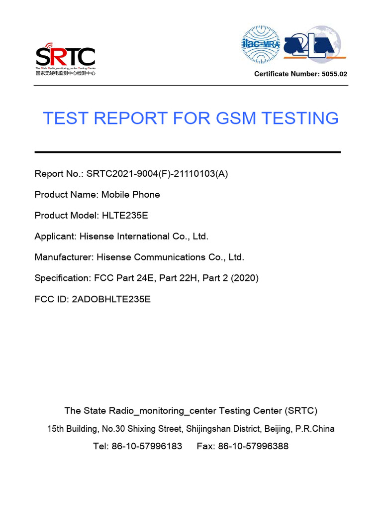 GSM Testing | Download Free PDF | Radio | Electronics