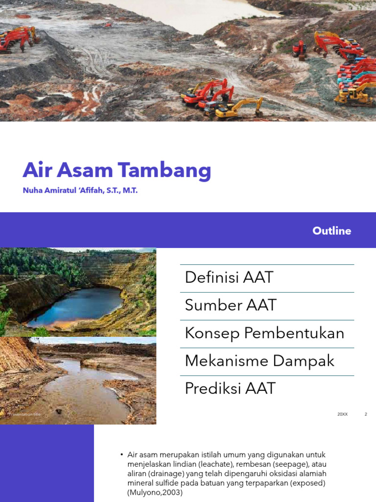 Air Asam Tambang | PDF