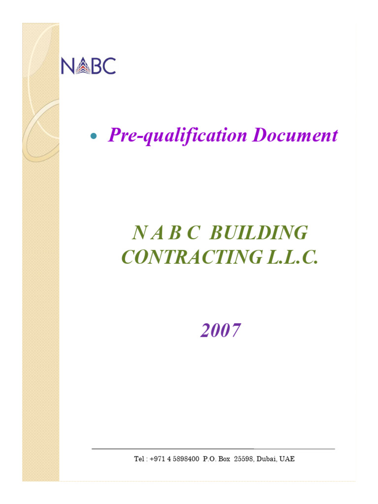 Nabc Company Profile (r5) | PDF | Dubai | United Arab Emirates