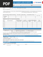 Customer Profile Updation Form For Individual/ Non-Individual Account ...