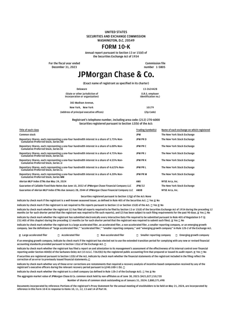 Corp 10k 2023 | PDF | Federal Deposit Insurance Corporation ...
