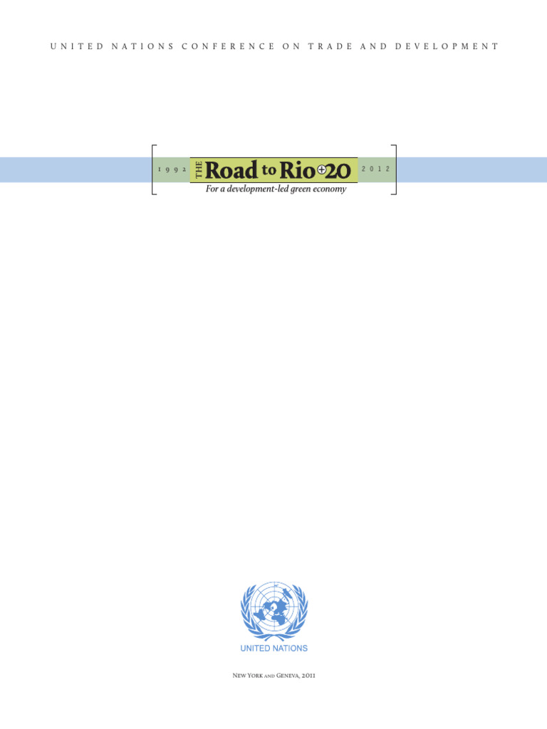 Rio Conference | PDF | Sustainability | Green Economy
