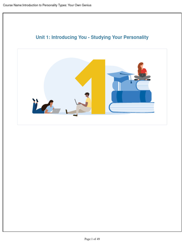 Introduction to Personality Types_ Your Own Genius-20221217130946 | PDF ...