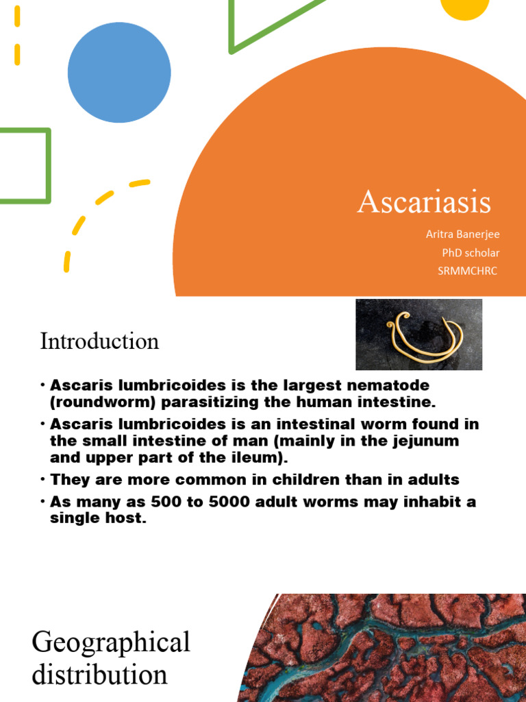 Ascaris | PDF | Clinical Medicine | Medical Specialties
