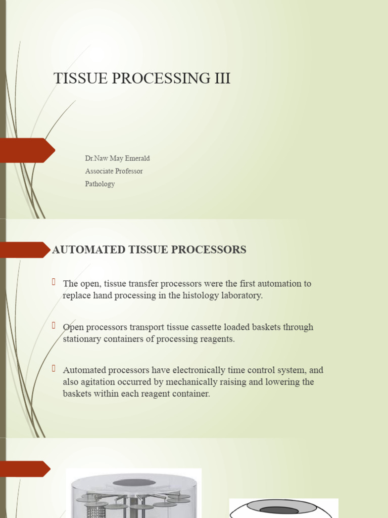 Tissue Processing III | PDF | Fixation (Histology) | Automation