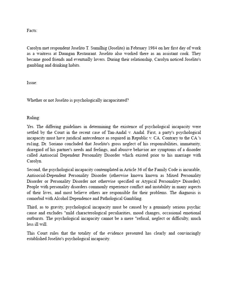 Mutya-Sumilhig - Vs - Sumilhig | PDF