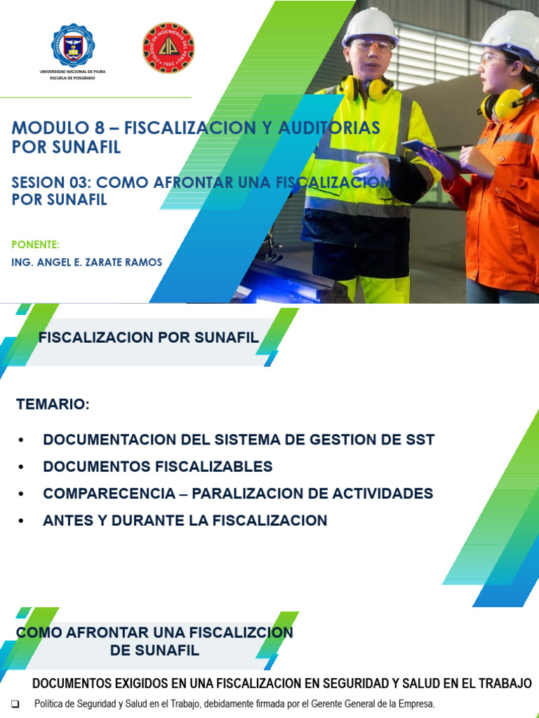Sesion 3-Sunafil - Como Afrontar Una Fiscalizacion Por Sunafil | PDF
