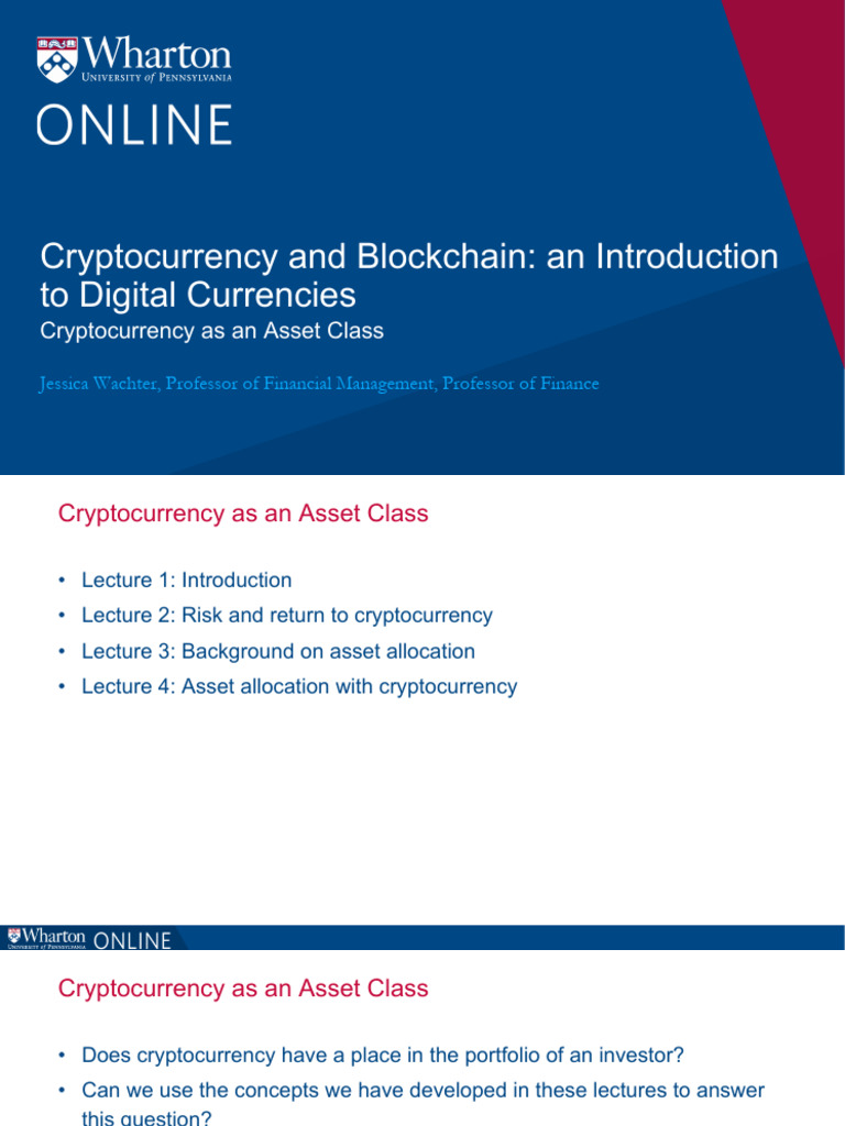 DuSmtnvfEemMzQ7SOgDNxg - Module 3 Lecture Slides | PDF | Sharpe Ratio | Modern Portfolio Theory