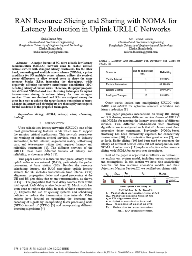 Noma 3 | PDF | Computer Network | Latency (Engineering)