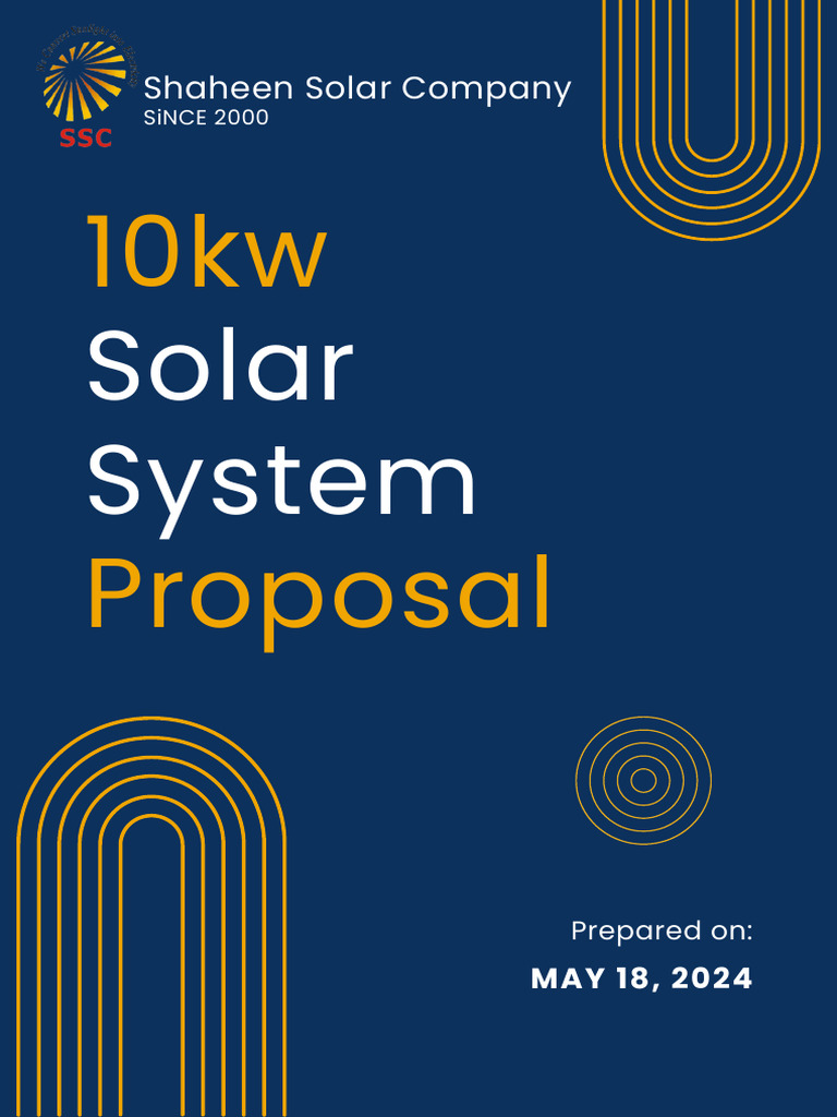 10 Kw Solar System Proposal. | PDF | Photovoltaics | Solar Energy